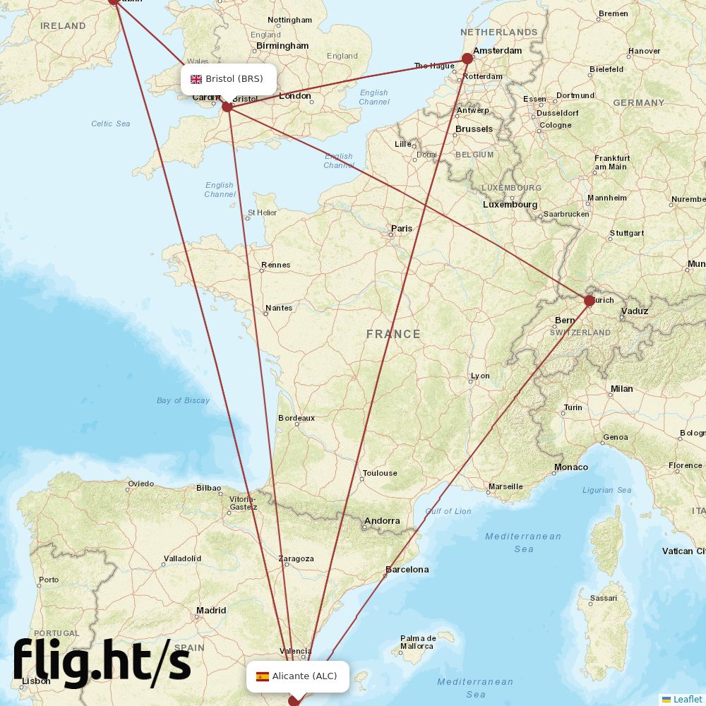 All scheduled flights from Alicante to Bristol (ALC-BRS) | ⚡ fast ...